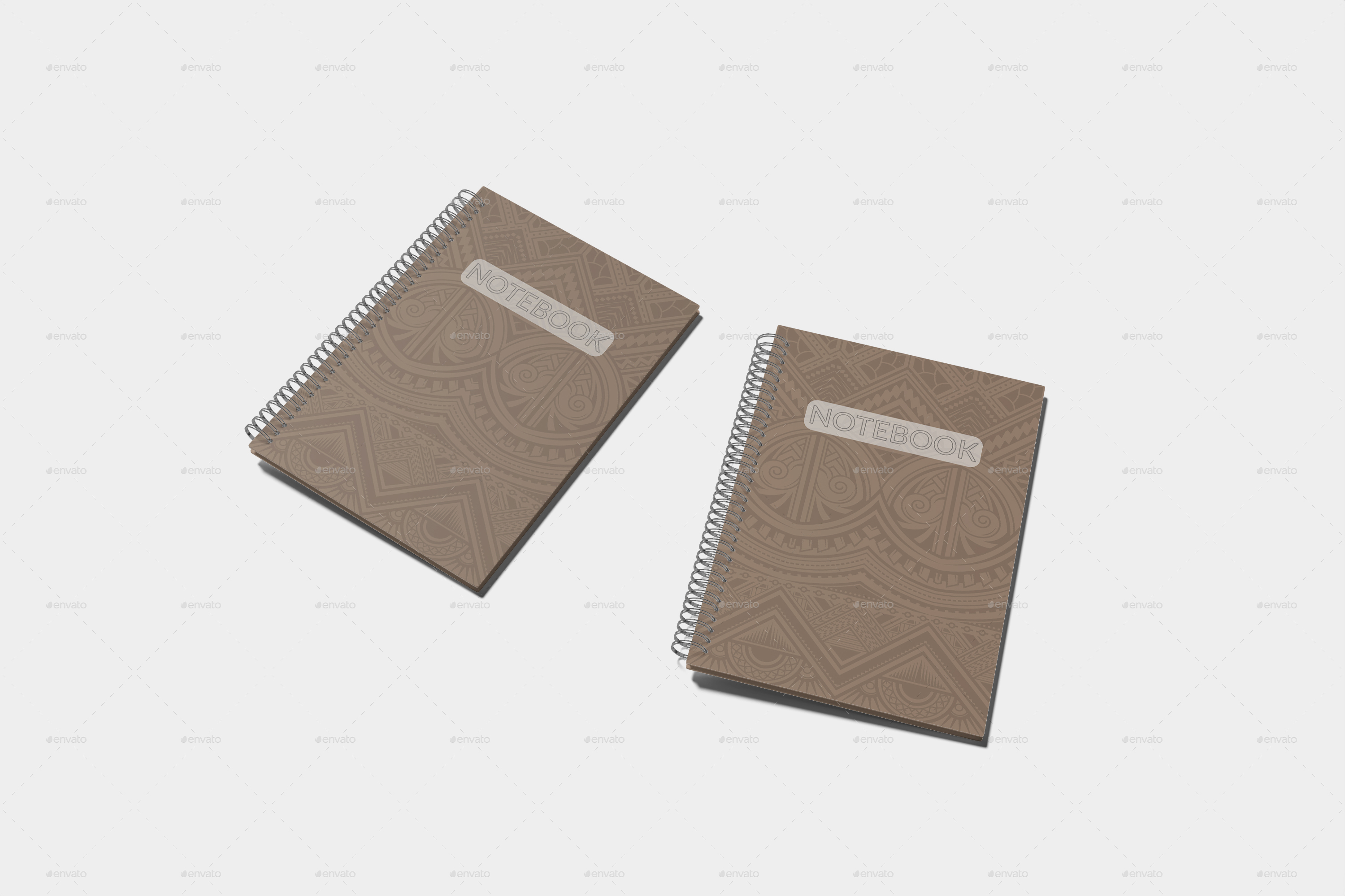 A5 Spiral Notebook Mockup, Graphics | GraphicRiver
